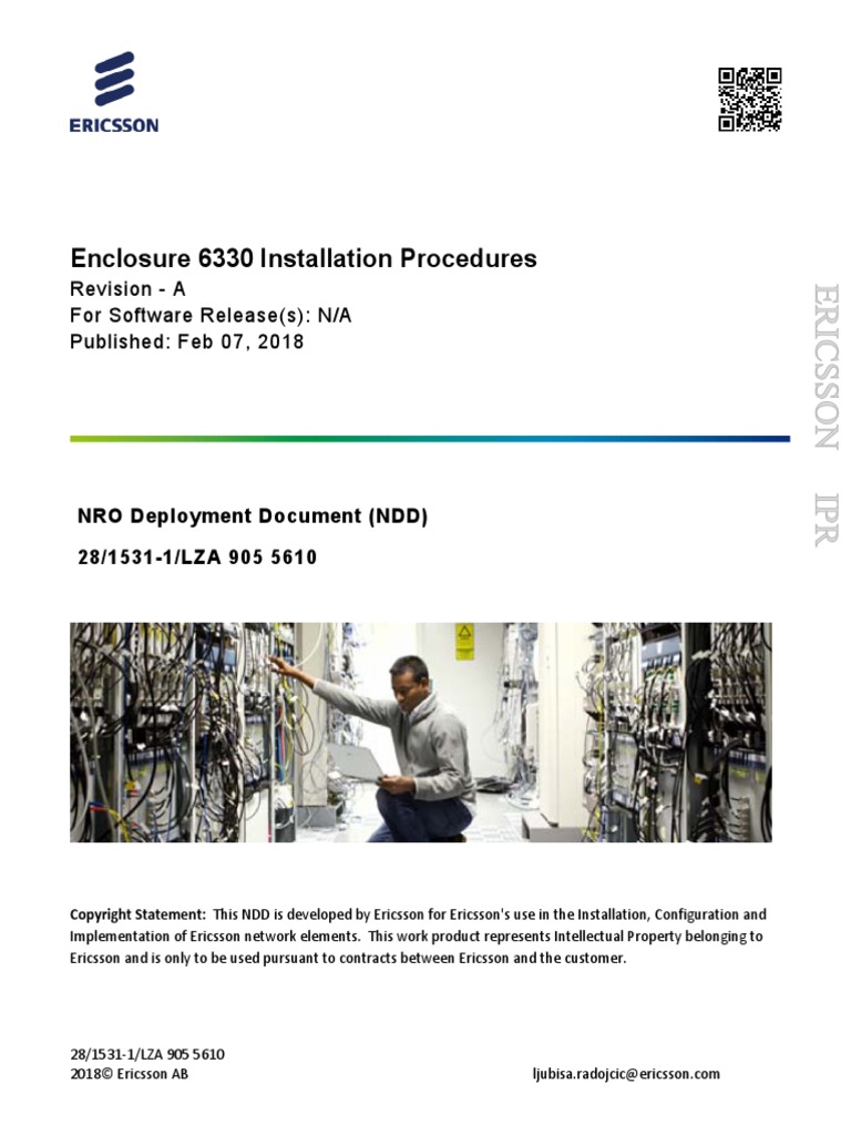 Enclosure 6330 Installation Procedures | PDF | Nut (Hardware) | Screw