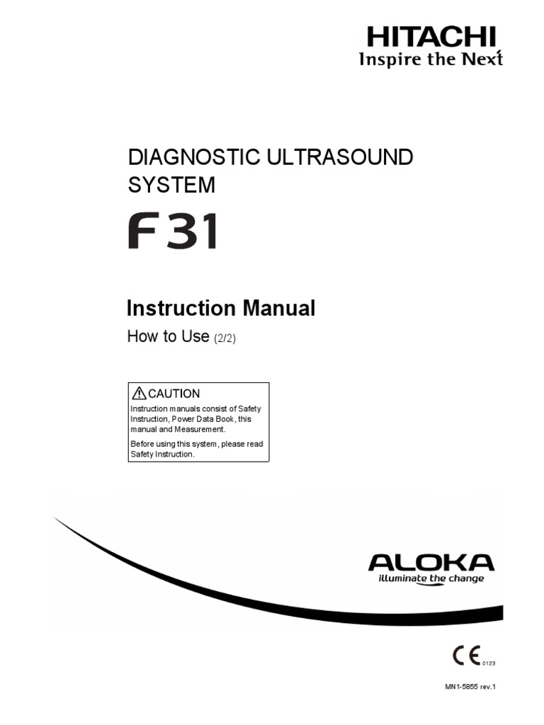 Diagnostic Ultrasound System: Instruction Manual | PDF ...