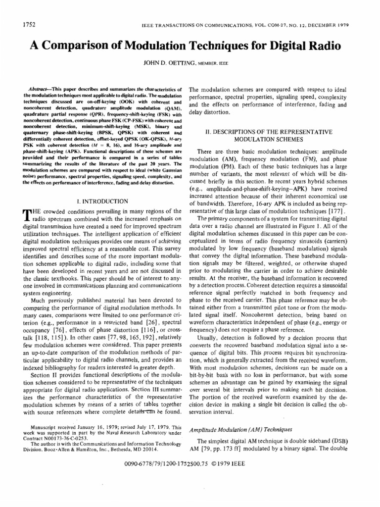 Radio Modulation | PDF | Modulation | Frequency Modulation