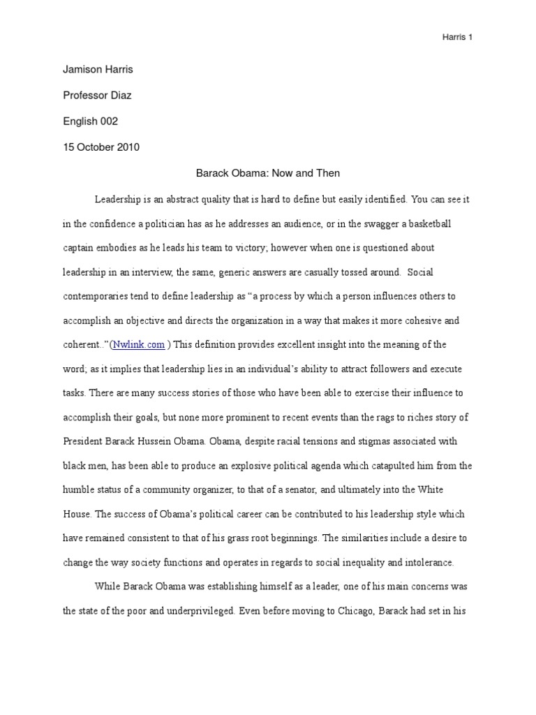 Barack Obama-Now and Then | PDF | Barack Obama | Community Organizing