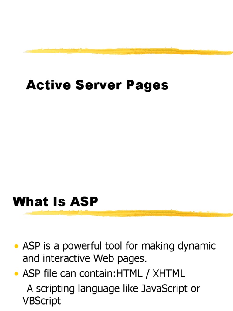 Active Server Pages | PDF | Http Cookie | Active Server Pages