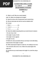 Curiosity Class 6 Science Chapter 5 Measurement of Length and Motion ...