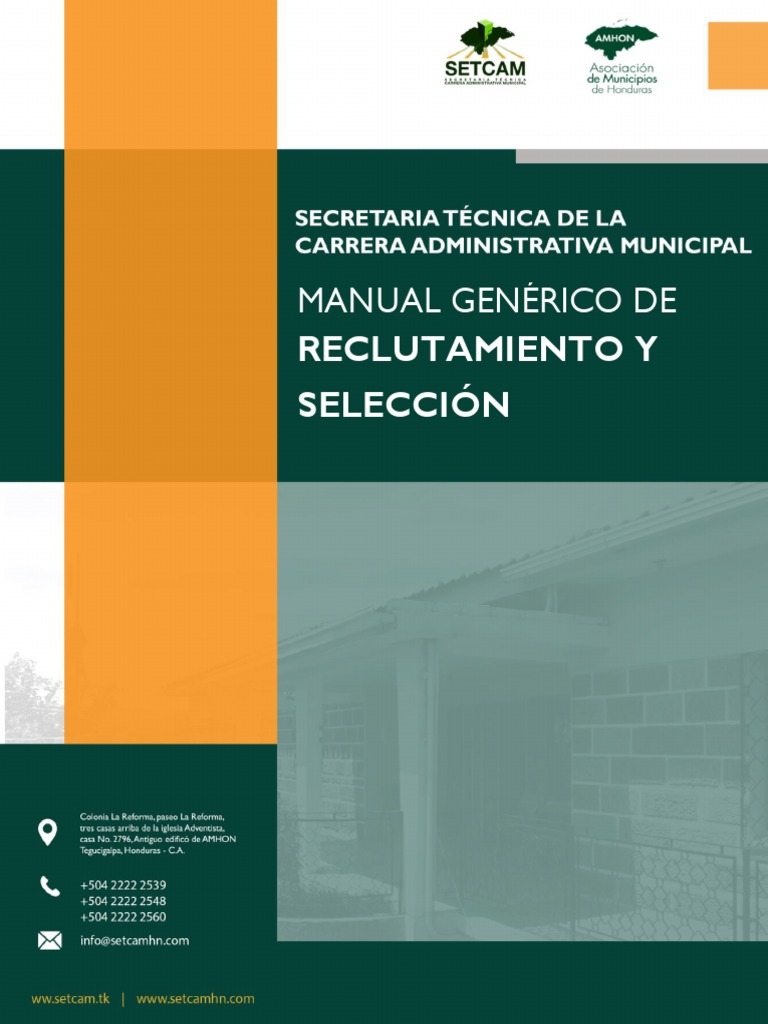 Manual Generico RECLUTAMIENTO Y SELECCION | PDF | Reclutamiento | Gestión de recursos humanos