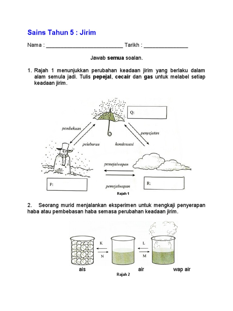 5 UKM Latihan Jirim | PDF