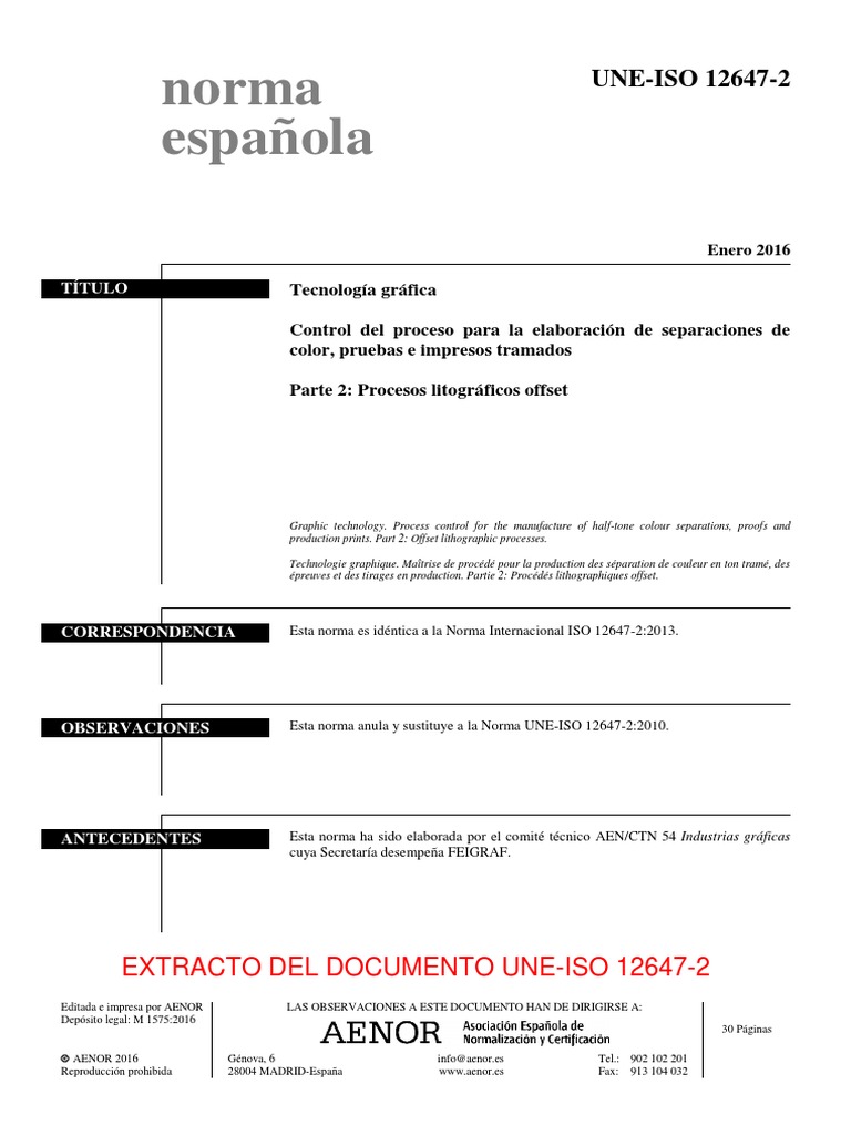 Iso 12647-2 PDF | PDF | Diseño de comunicacion | Impresión