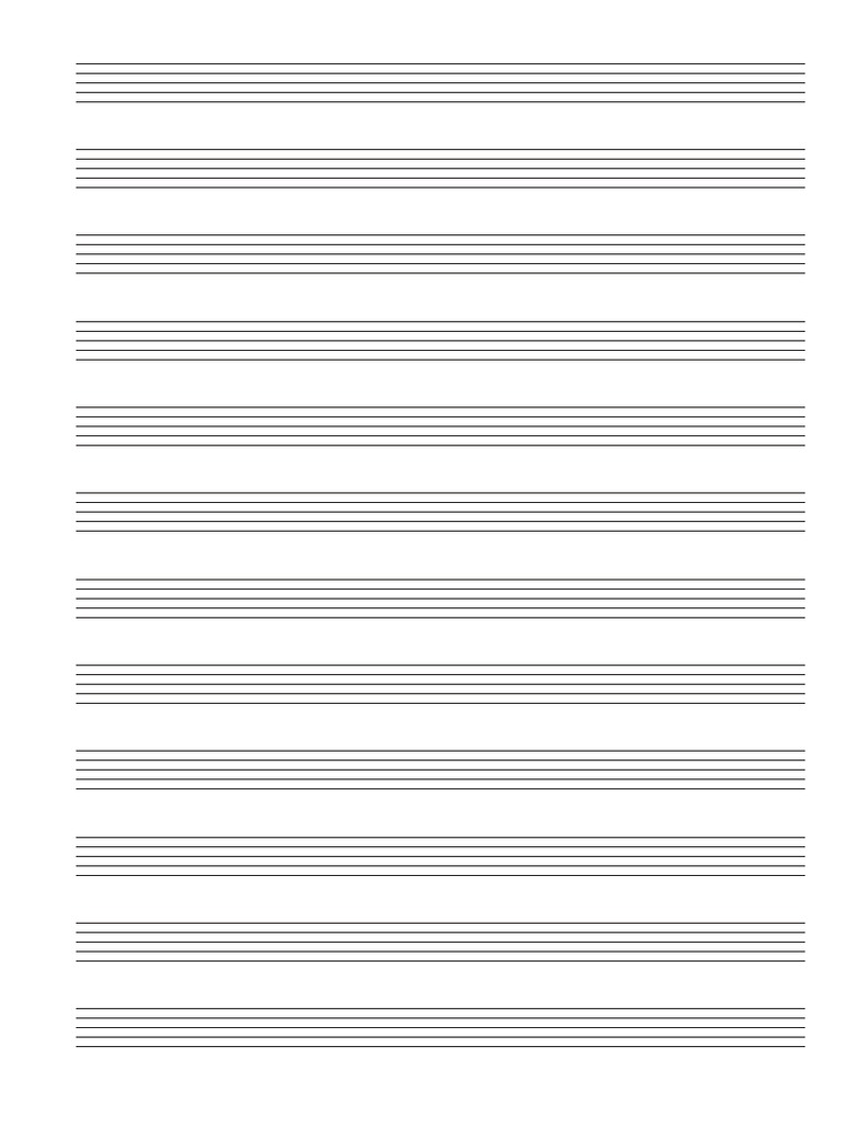 Hoja Pentagramada 12 PDF | PDF