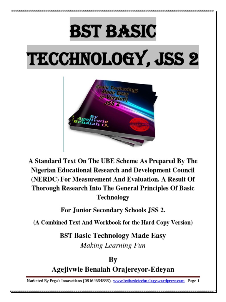 BST (Basic Tecchnology) JSS 2 PDF | Download Free PDF | Bronze | Brass