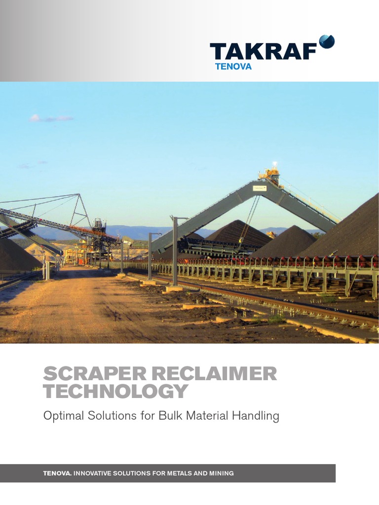 TAKRAF - Scraper Reclaimer Technology PDF | PDF | Mining | Materials