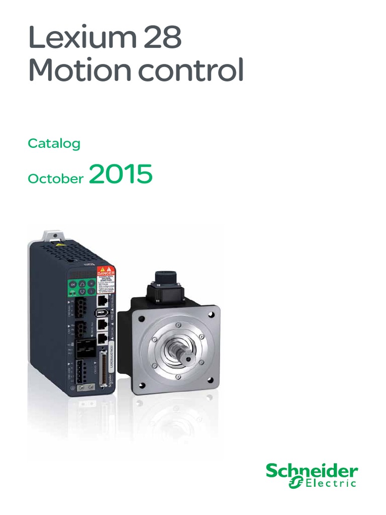 Lexium 28 Motion Control: Catalog October | PDF | Electric Motor ...