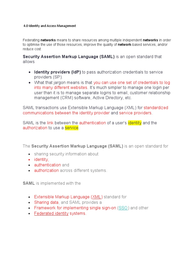 4.0 Identity and Access Management | PDF | Radius | Computer Access Control