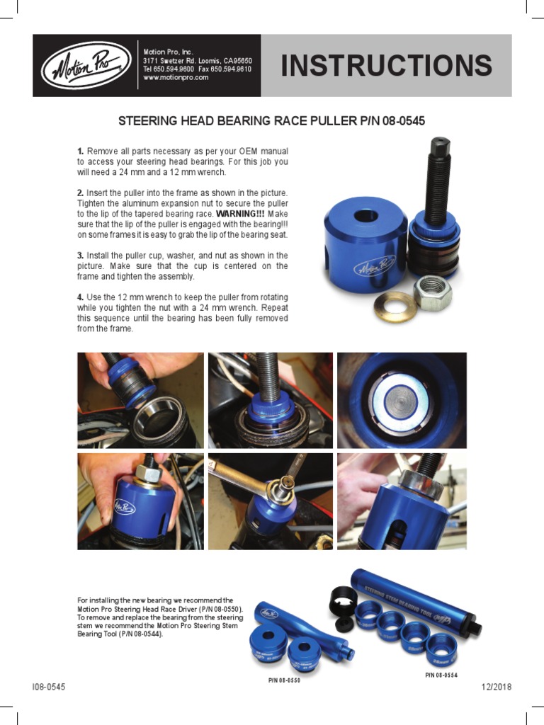 Bearing Race Puller | PDF