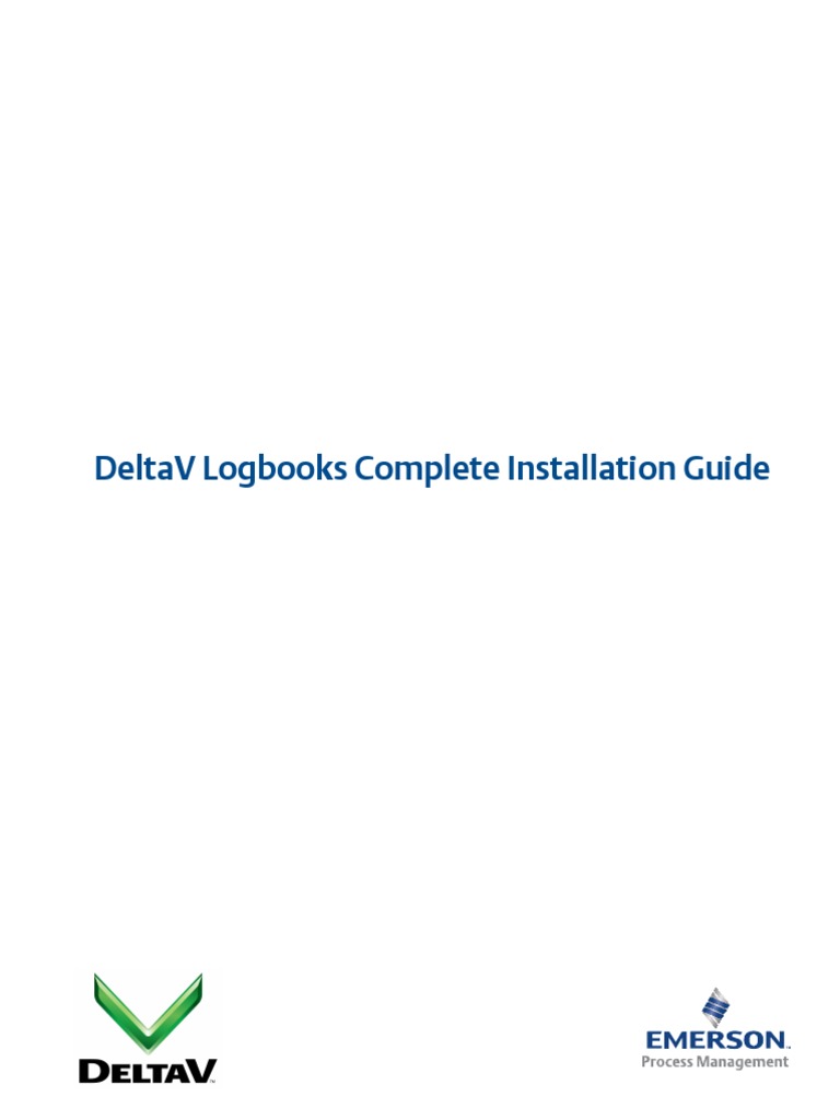 DeltaV Logbooks Complete Installation Guide | PDF | Port (Computer Networking) | Firewall ...