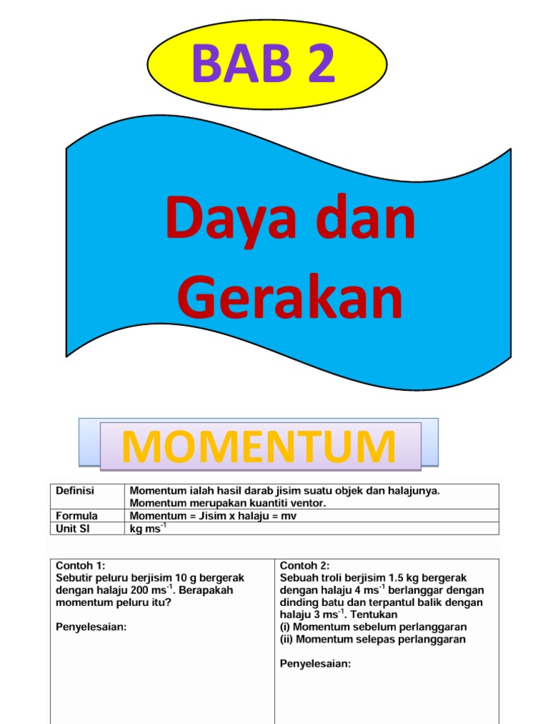 Nota Momentum | PDF