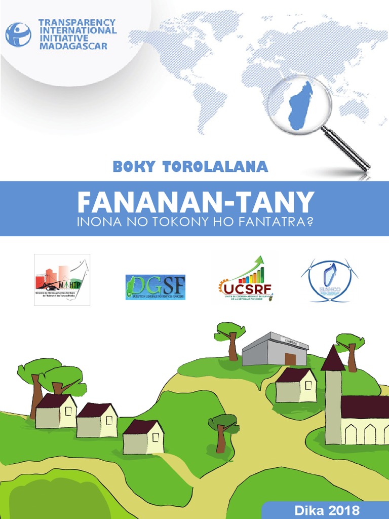 Boky Torolalana Momba Ny Fananan Tany | PDF