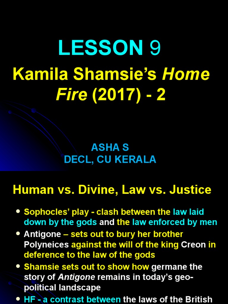 Lesson 9: Kamila Shamsie's Home | PDF | Islamic State Of Iraq And The ...