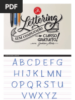 Apostila Prática de Lettering - Por Aline Tiemi PDF | PDF | Caligrafia ...