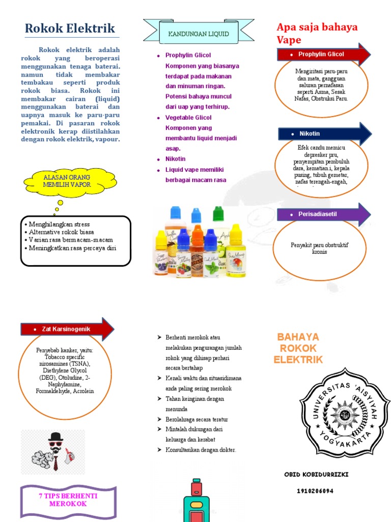 Leaflet Vape Obid | PDF