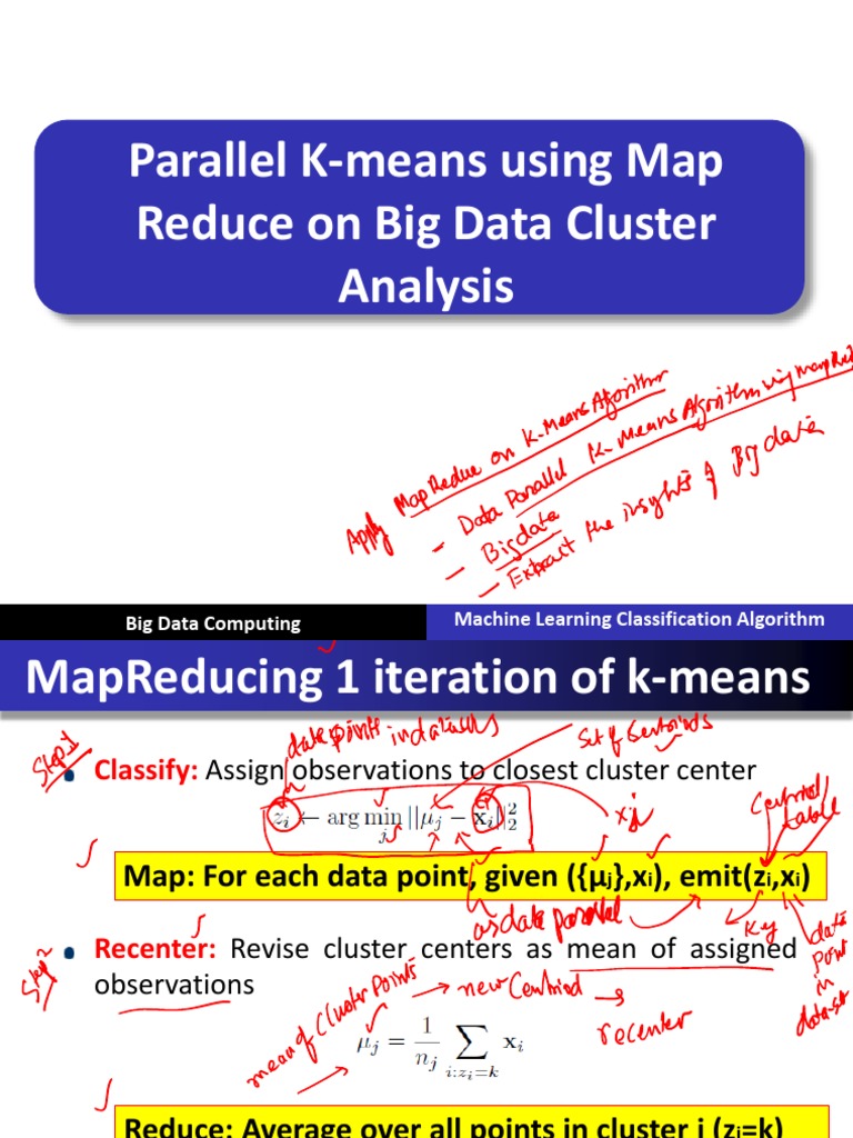 Parallel K-Means Using Map Reduce On Big Data Cluster Analysis | PDF