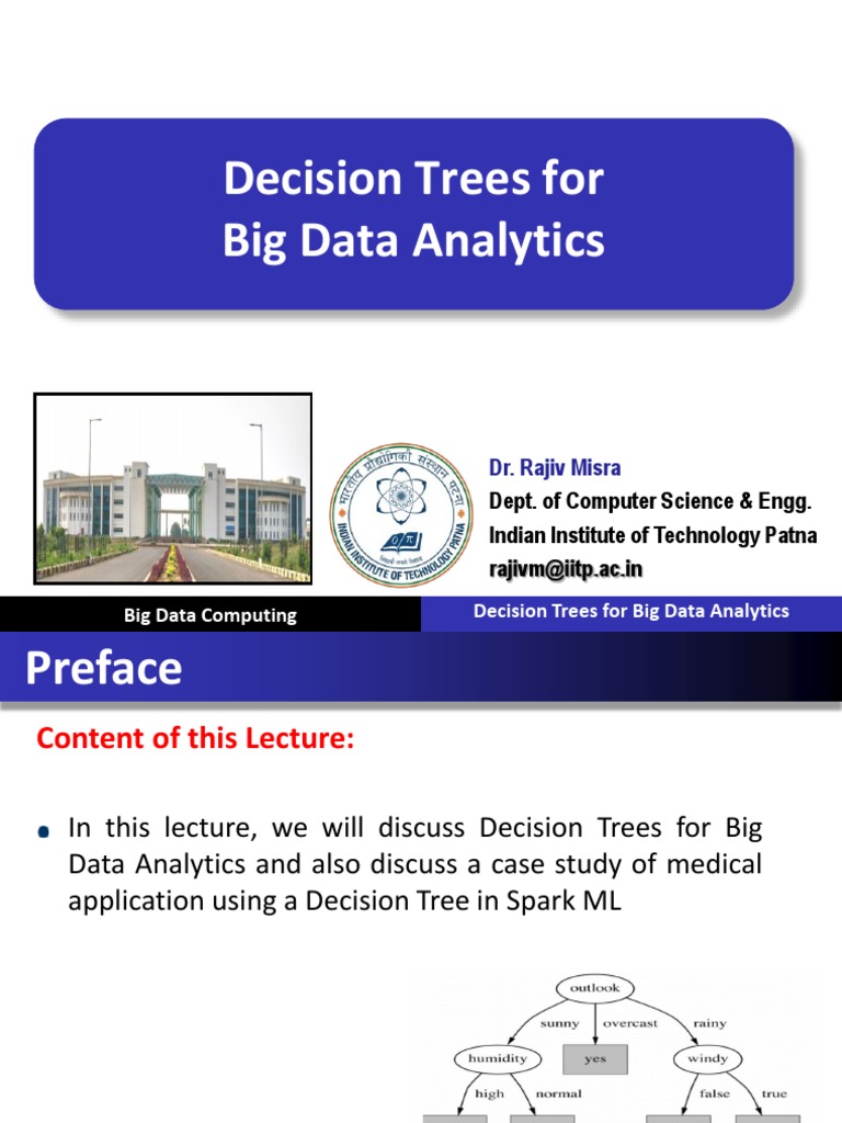 Big Data Computing Decision Trees For Big Data Analytics | Download Free PDF | Map Reduce ...