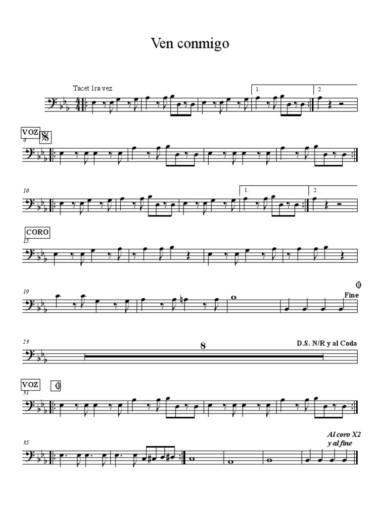 Ven Conmigo | PDF