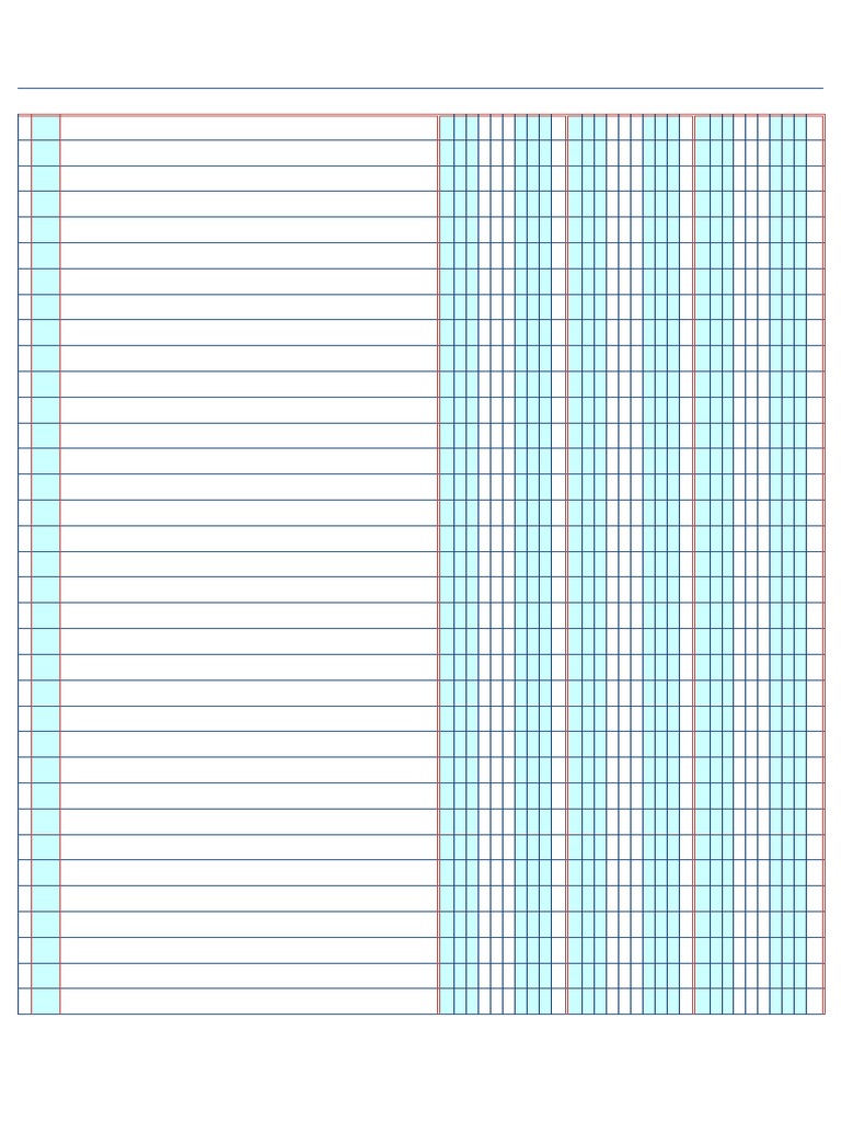 HOJA DE 3 Columnas | PDF
