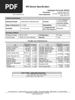 Technical Datasheet Sensor O2 LS (6809630) | PDF | Ethylene | Humidity