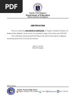 Certification of First Day of Service | PDF