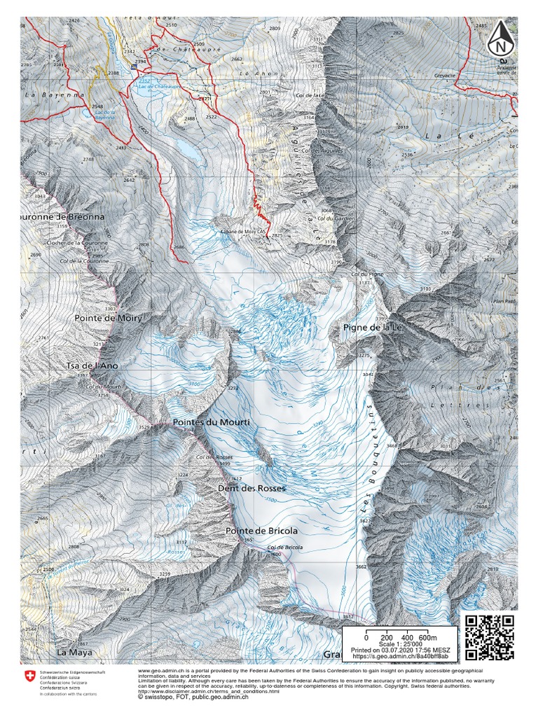 Hike Map Moiry | PDF