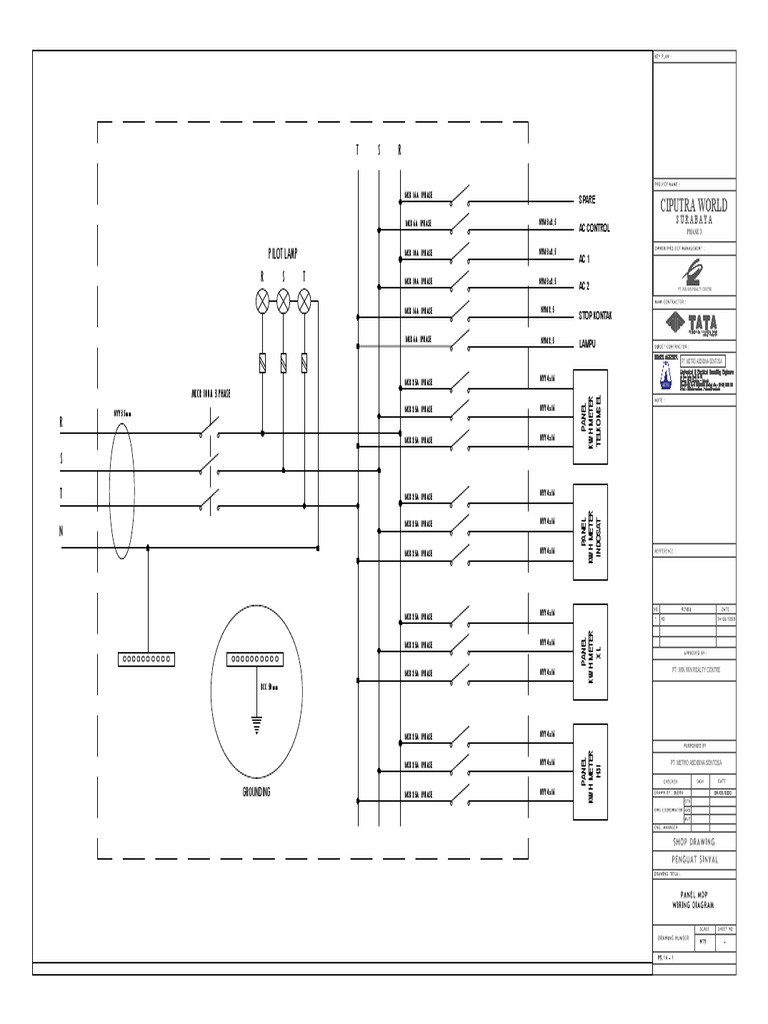 APD Panel MDP & KWH | Download Free PDF | Electrical Engineering ...