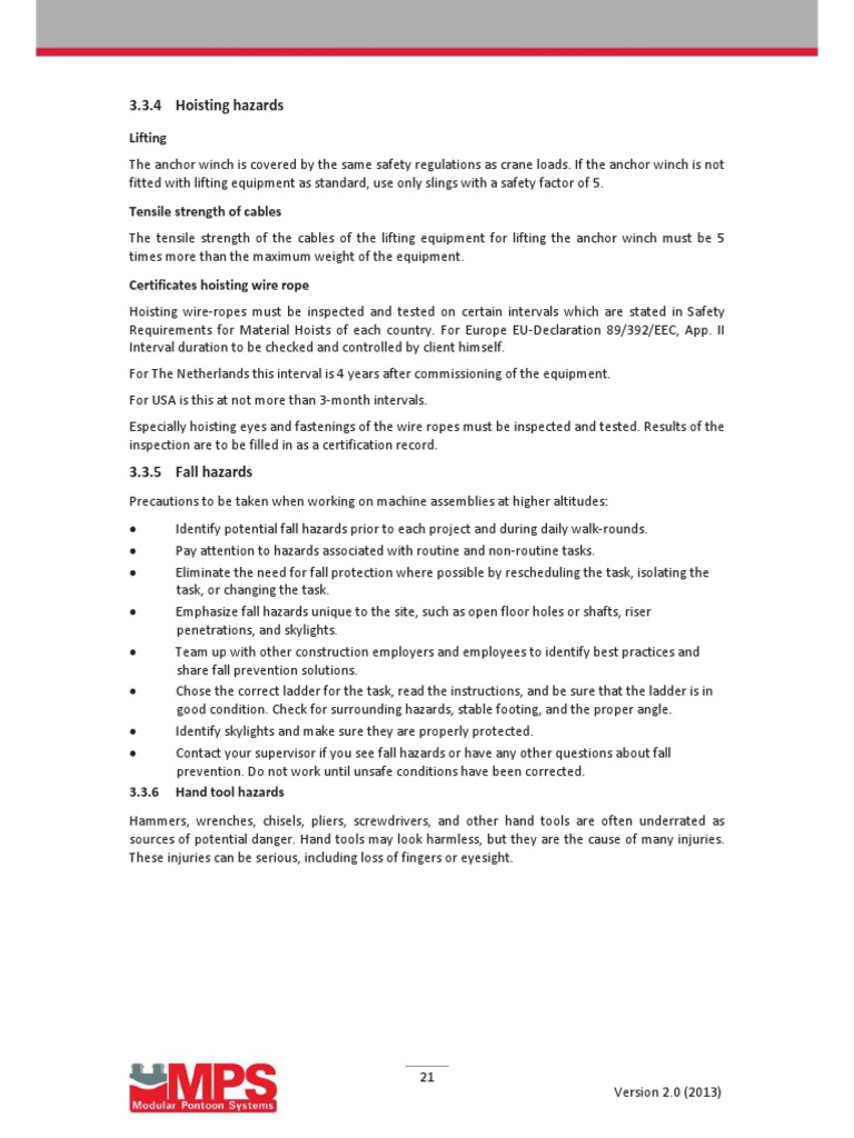 MPS - Fail Safe PDF | PDF | Rope | Safety
