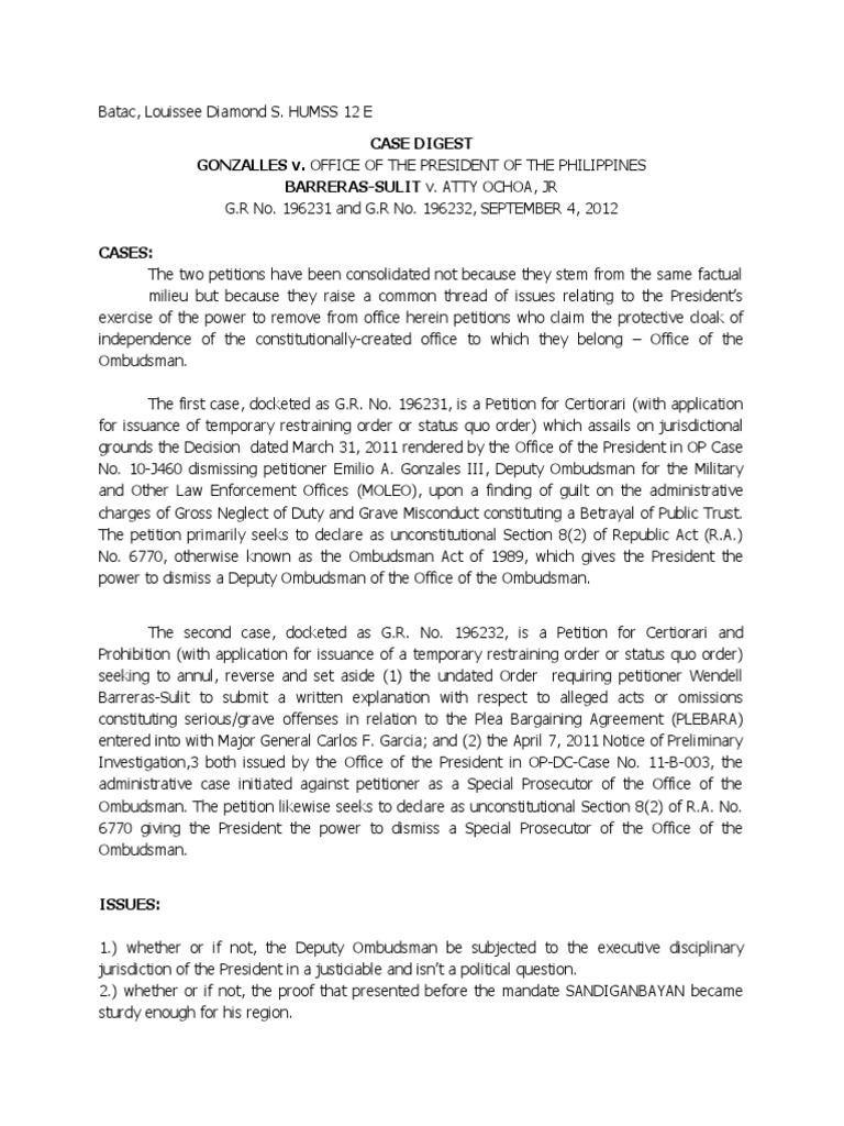 Case Digest | PDF