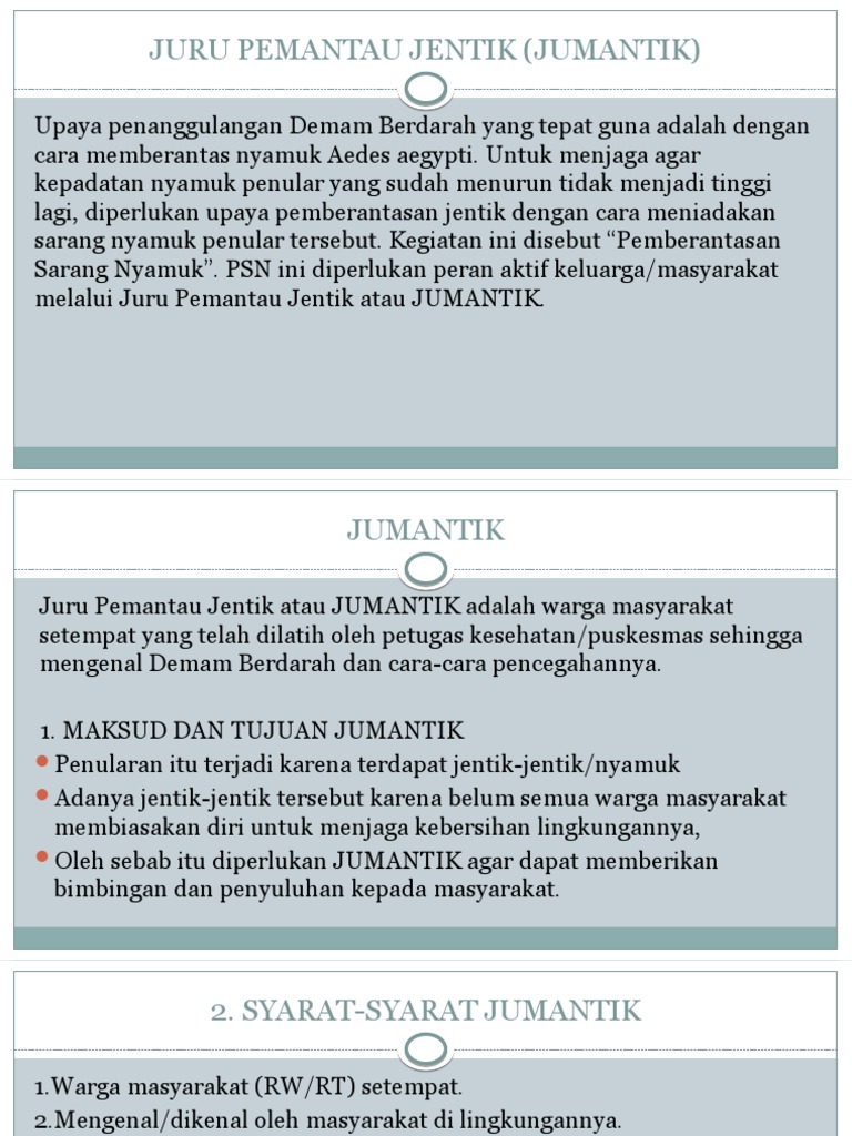 Materi Jumantik | PDF