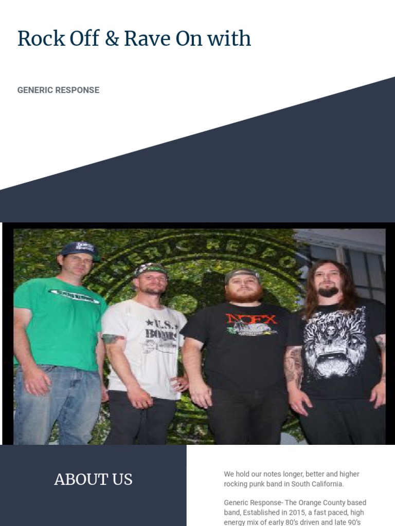 The Only Music That Matters With Orange County Rock Bands | PDF