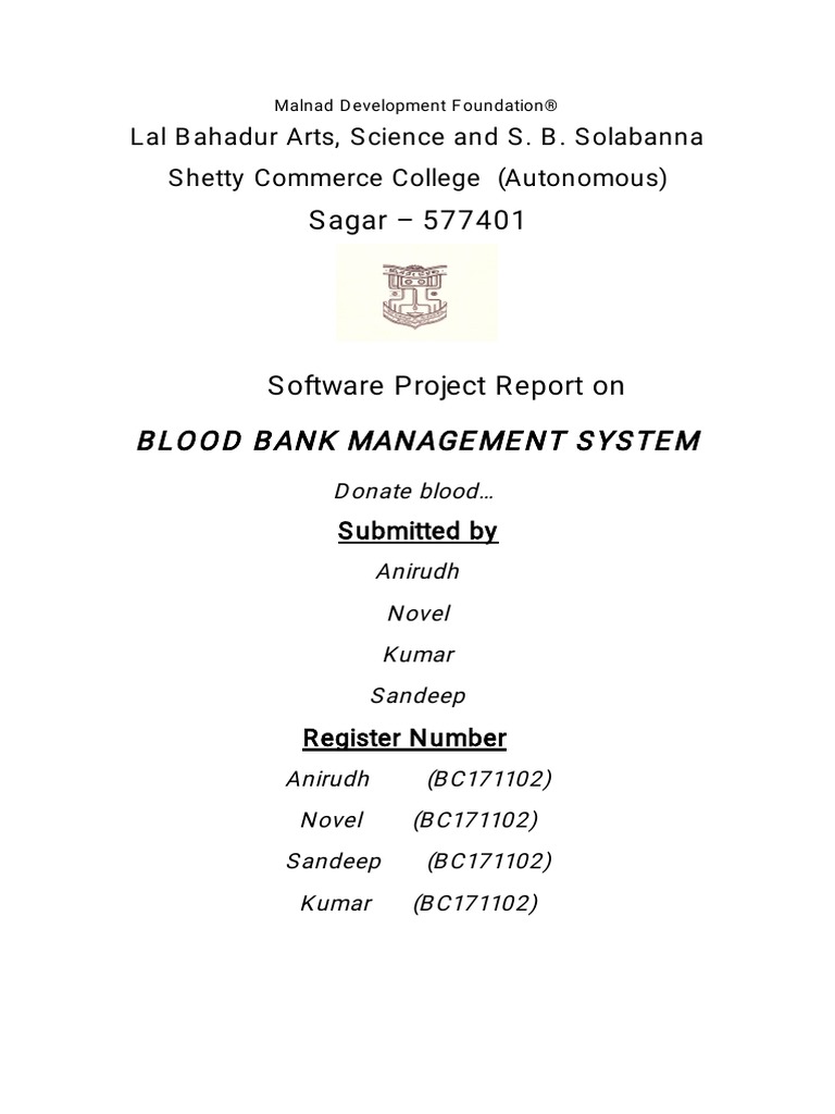 1 Cover Page PDF | PDF