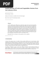 Fruit and Vegetable Nutrition Tier List | PDF | Vegetables | Vitamin