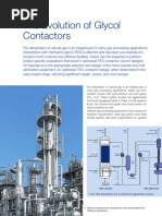 TEG Contactor Design for Gas Dehydration | PDF | Natural Gas ...
