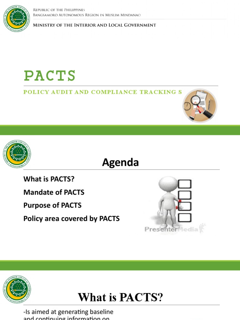 PACTS Performance Appraisal Compliance Monitoring System | PDF ...