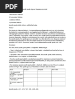 Specific Gravity Test of Bitumen (AASHTO T-228, ASTM D-70) Object: To ...