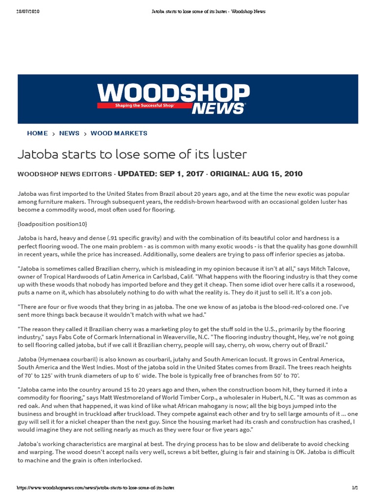 Woodshop News | PDF | Wood | Forest Products