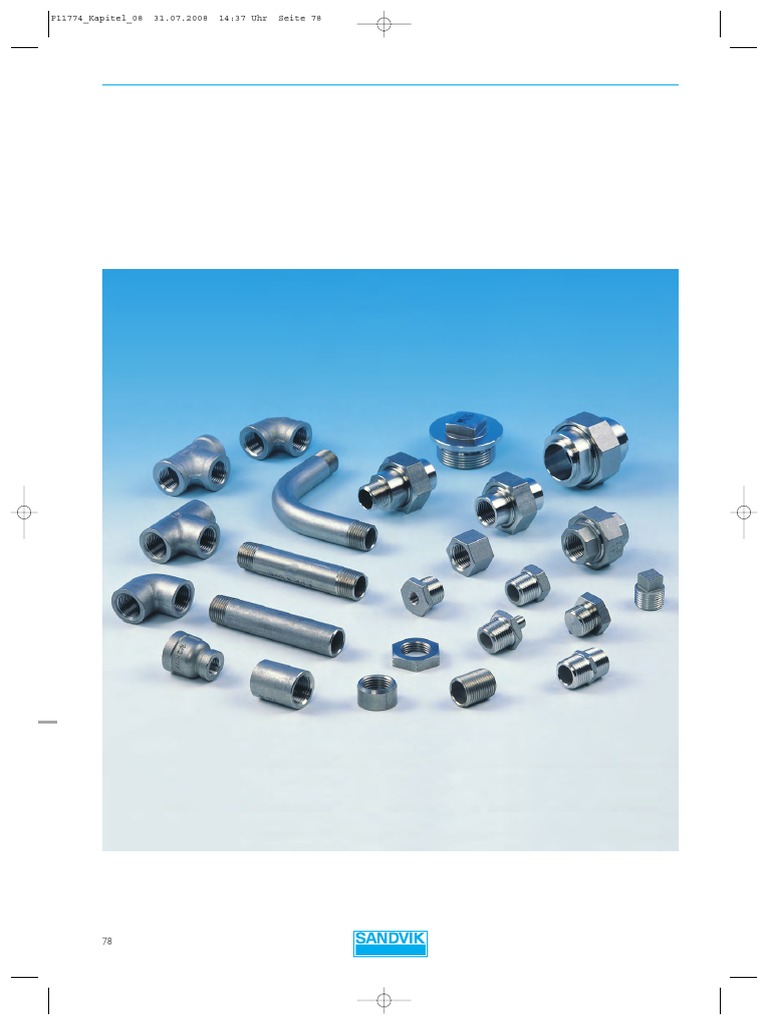 2008 - 8 - DIN Threaded Fittings | PDF | Equipment | Tools