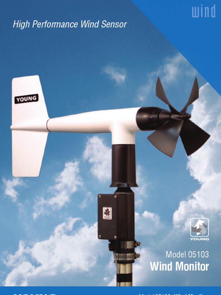 Young Wind Monitor 05103 | PDF | Sensor | Physics