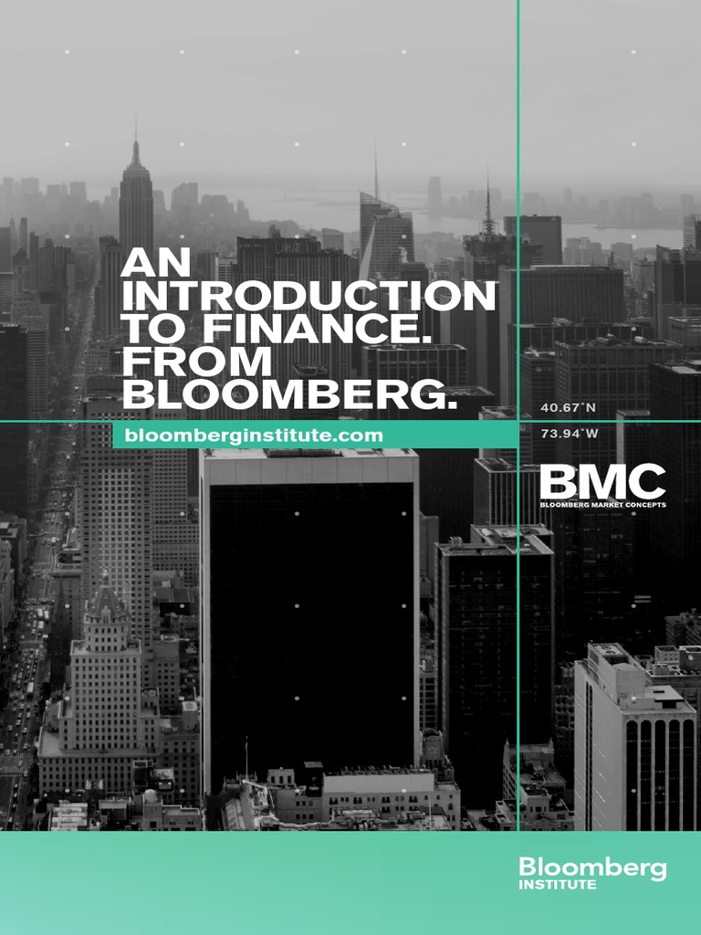 AN To Finance. From Bloomberg | PDF | Yield (Finance) | Bonds (Finance)