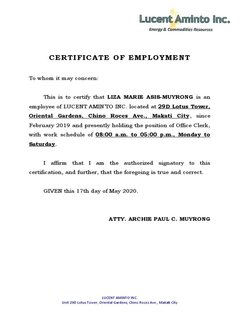 CERTIFICATE OF DEDUCTION PHILHEALTH - May2020 | PDF