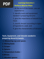 Prepare Desserts and Sweet Sauces | PDF | Desserts | Custard