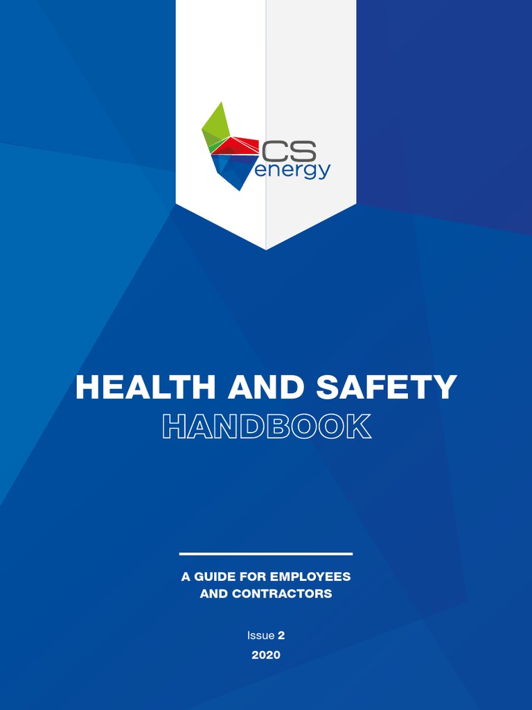 Health and Safety Handbook | PDF | Dangerous Goods | Ladder