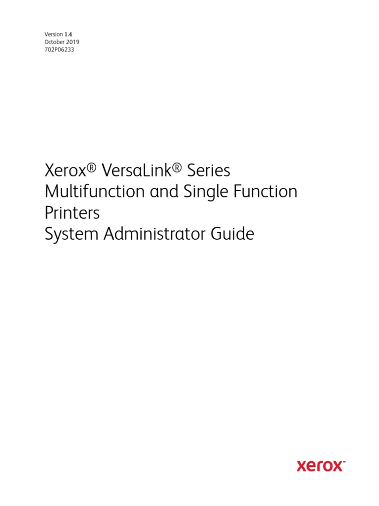 VersaLink Series Sag En-Us PDF | PDF | Public Key Certificate | World ...