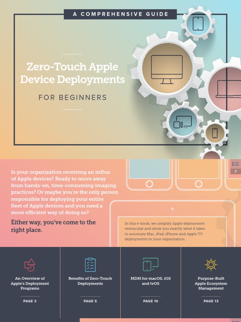 A Guide to Automating Apple Device Deployments Through Zero-Touch ... A Guide to Automating Apple Device Deployments Through Zero-Touch ...