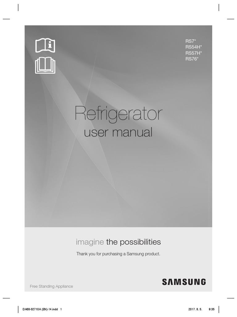 Refrigerator: User Manual | PDF | Refrigerator | Ac Power Plugs And Sockets