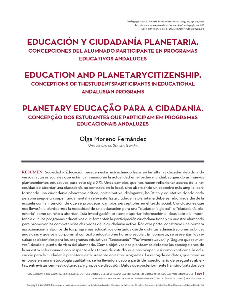 Educacion Planetaria PDF | PDF | Educación avanzada | Enseñando y ...