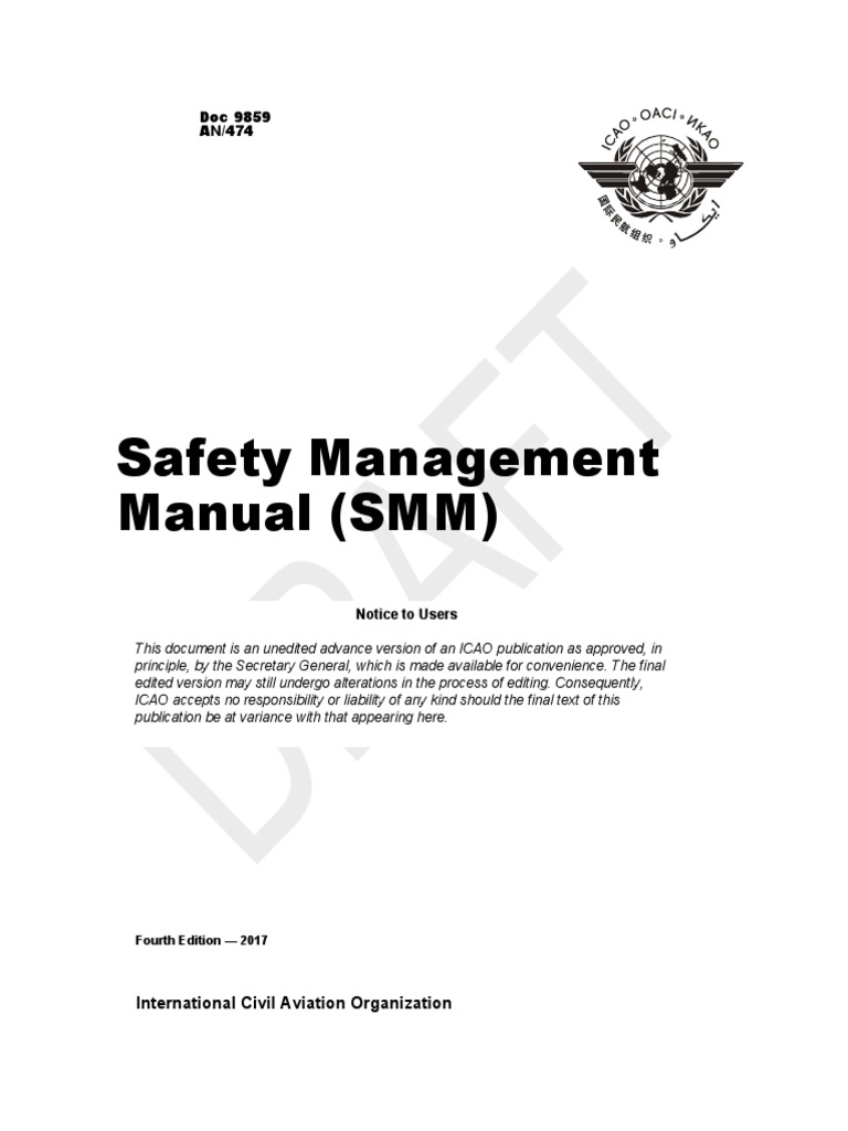 ICAO Doc 9859 - SMM - Edition 4 - Peer Review | PDF | Air Traffic ...